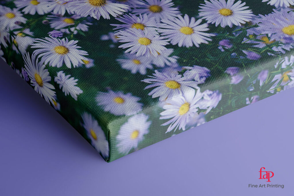 Canvas Wrapping Options - Gallery, Mirror and Colour Wrap